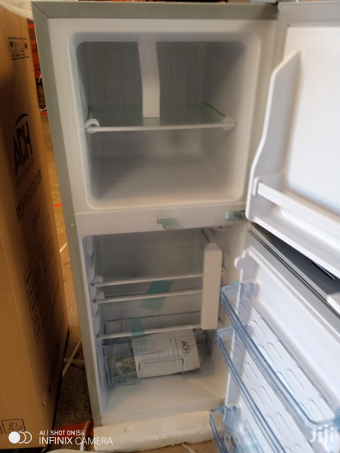 ADH 138 Litres DC Solar Refrigerator – Silver ~ Good Price Store