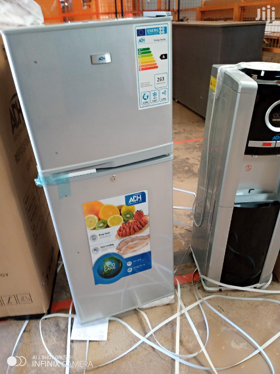 ADH 138 Litres DC Solar Refrigerator – Silver ~ Good Price Store