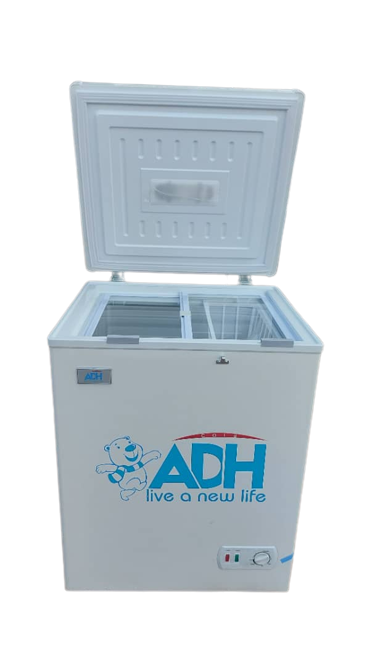 ADH 180 Litres Chest Freezer – Silver ~ Good Price Store