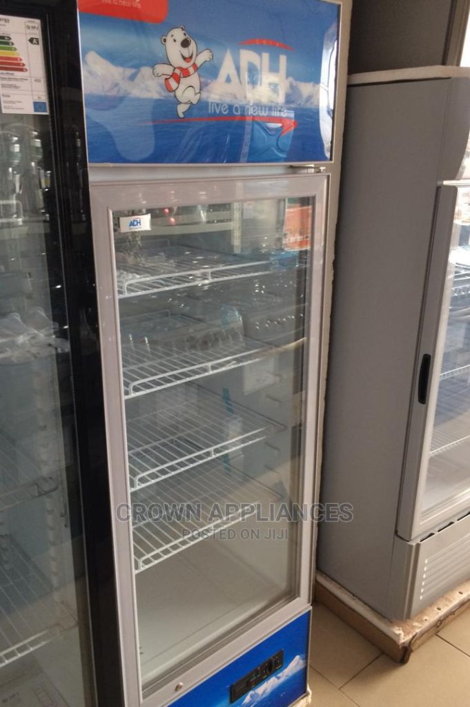 ADH 385 Liters - Top Mount Fridge Refrigerator - Silver ~ Good Price Store