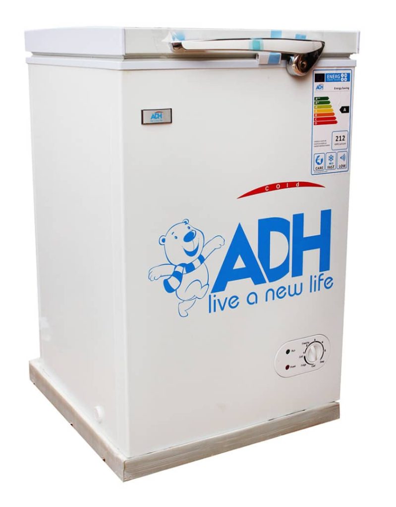 ADH 150L Chest Freezer White/blue /silver ~ Good Price Store