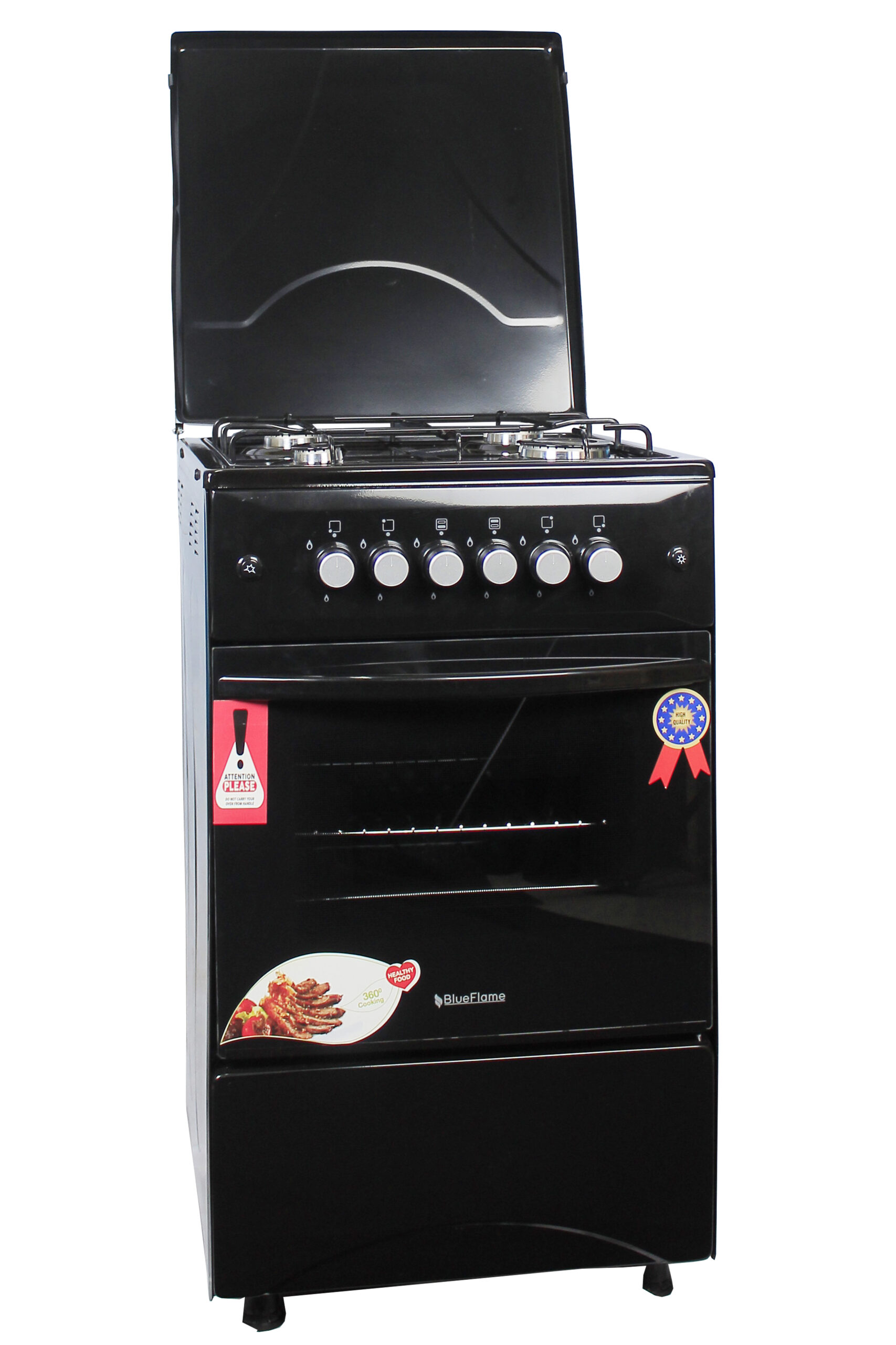 Blueflame cooker C5040G–B 50cm by 50 cm full gas Black in color ~ Good ...