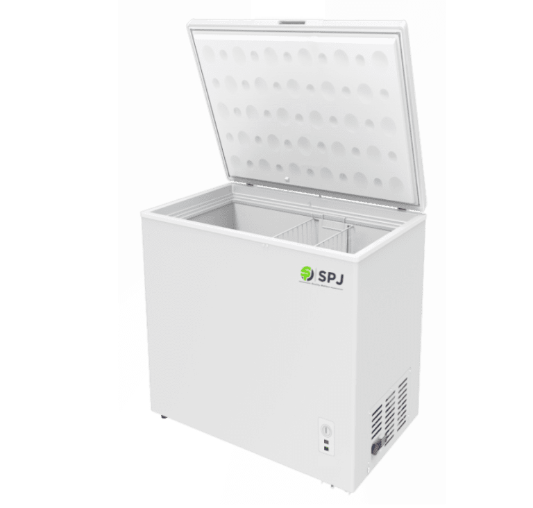 SPJ 210Litres Chest Freezer Silver ~ Good Price Store