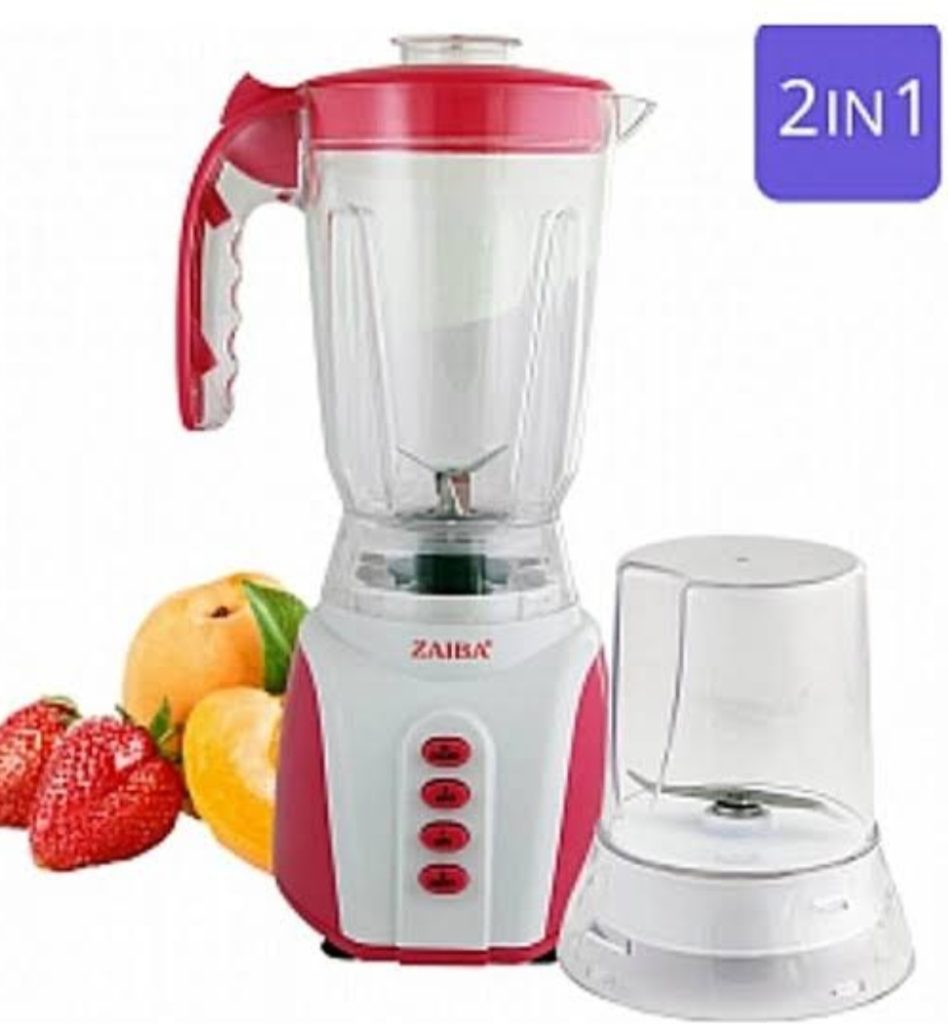 Zaiba 2In1 Blender, 1.5 Litres ~ Good Price Store